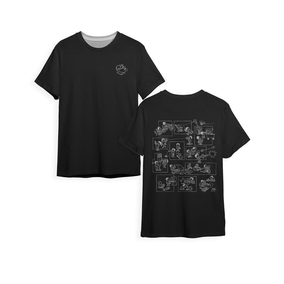 "Toys for Children" by National Artist Larry Alcala - Black T-Shirt ...